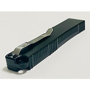 Mini RzrTech Spring Assist Pocket Knife (Black w/Pocket Clip)