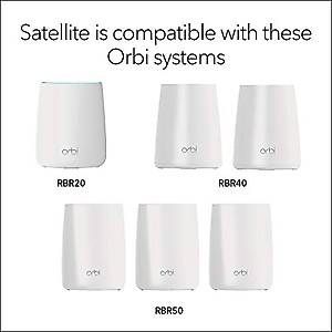 NETGEAR Orbi Mesh WiFi Add-on Satellite (RBS20) - Discontinued by Manufacturer