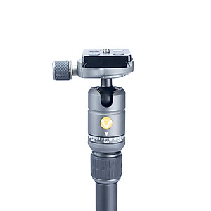Vanguard VEO2GO204AB Aluminum Travel Tripod with Ball Head for Sony, Nikon, Canon, Fujifilm Mirrorless, Compact System Camera (CSC)