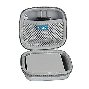 Anleo Hard Travel Case for UCOMX Nano 3 in 1 Wireless Charger (Gray)