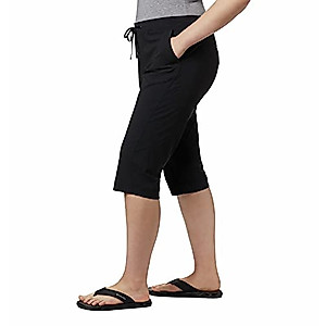 Columbia Women's Anytime Outdoor Capri Pants, Black, 16x18