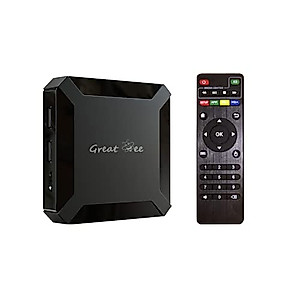 Great Bee 2022 Newest Free for Life Arabic Set Top Boxes for IPTV, 1G 8G 4K Smart TV Boxes, (GB001)