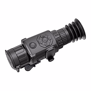 AGM Global Vision Rattler TS 25-256 Thermal Riflescope with 256x192 Resolution, Video Recording, and Wi-Fi Transmission, Waterproof and Shockproof, Ideal for Hunting, Law Enforcement.