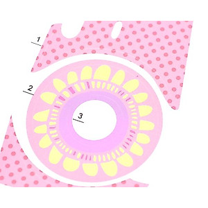 Floral Fuji Mini Camera Sticker for Fujifilm Instax mini 8 - Pink