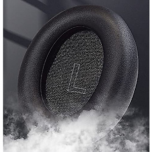 Soundcore Life Q20 Replacement Ear Pads, Comfort Q20 Earpads Ear Cushions Compatible with Anker Soundcore Life Q20/Q20 BT Noise Cancelling Headphones, Made of Protein Leather and Memory Foam
