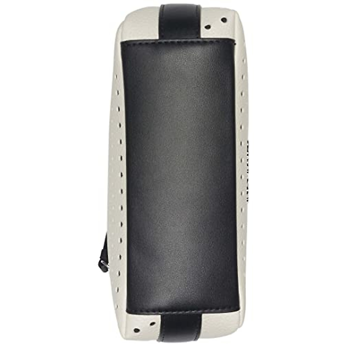 Calvin Klein Brenda Top Zip Crossbody, Cherub White/Black