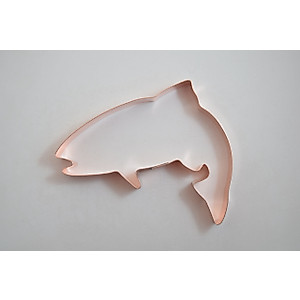 Jumping Trout Copper Cookie Cutter