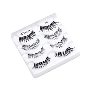 Ardell "Best of" Natural Variety Pack of False Eyelashes, 4 Pairs of Natural Fake Eyelashes