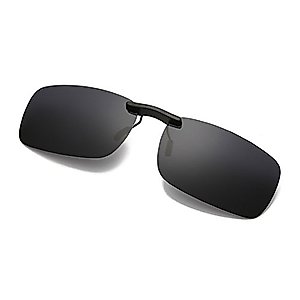 Flydo Polarized Clip Sunglasses for Prescription Eyeglasses-Clip on Sunglasses