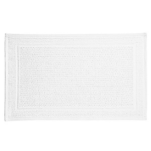 Kassatex 21x34, White Athens Rug, 21" x 34"