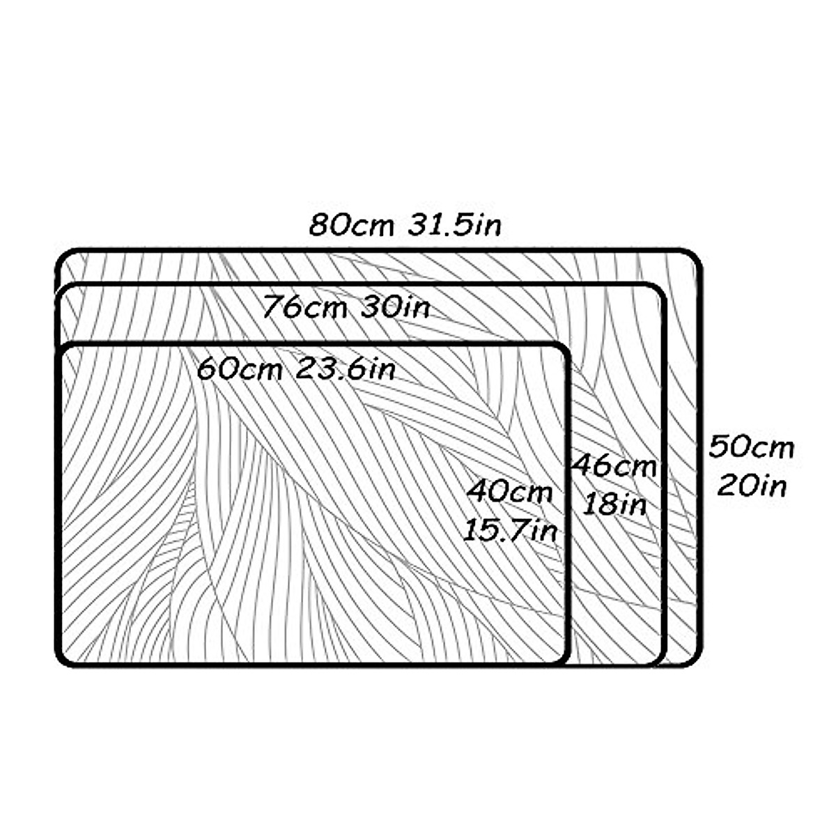 CHARMHOME Good Vibes Only Welcome Doormat Entrance Floor Mat Rug Indoor/Front Door/Bathroom/Kitchen and Living Room/Bedroom Mats Rubber Non Slip