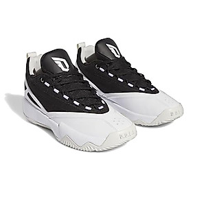 adidas Dame Certified 2 White/Black/Orbit Grey Men's 15 Medium
