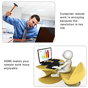 XEYOU HDMI Dummy Plug Display Emulator for Headless PC 4096x2160@60Hz, 3 Pack 4K Virtual Screen