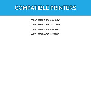 LD Remanufactured Toner Cartridge Replacement for Canon 131 6269B001AA (Yellow)