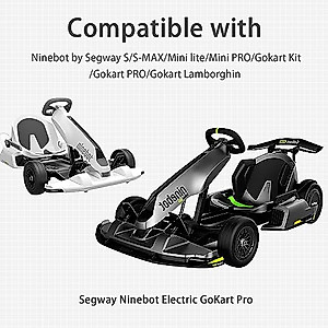 4 Prong Scooter Charger for Segway Ninebot S/S-MAX/Mini lite/Mini PRO, 63V 2A Power Charger Replacement Compatible with Ninebot by Segway Go Kart Kit, Gokart PRO 4 Pin Connector Charger Power Adapter