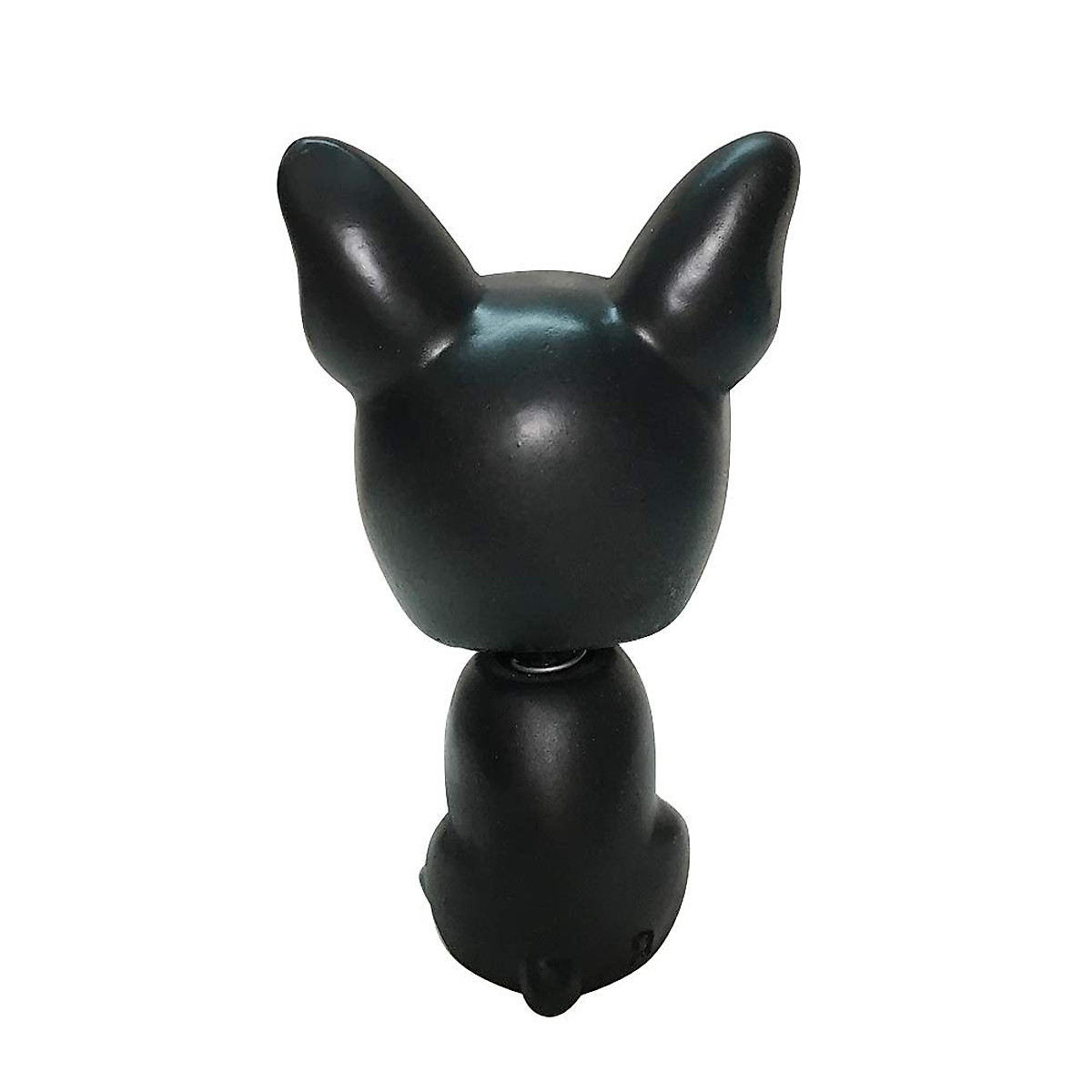 KEYUM Bobbleheads Dog Bulldog, Cute Car Dashboard Bobble Head Boston Terrier Decoration, Animal Resin Ornament Puppy Shaking Head Toys for Car Vehicle Automobile Decor