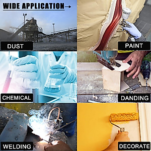 strolfay 10PCS (5Pack) 2091 P-100 Particulate Filter,Installed on 2091 Filter for Respirator,Replacement for 6000 6200 6800 7000 7502 FF-4 Series,2091 Filters Against Painting,Cutting,Woodworking