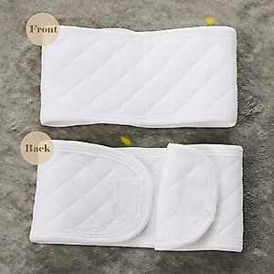 Nuanchu 20 Pieces Baby Belly Band Cotton Newborn Belly Belt Infant Umbilical Cord Protector Soft Baby Belly Button Band Newborn Navel Belt for Protection Abdomen Baby Boy Girl Gifts 0-12 Months