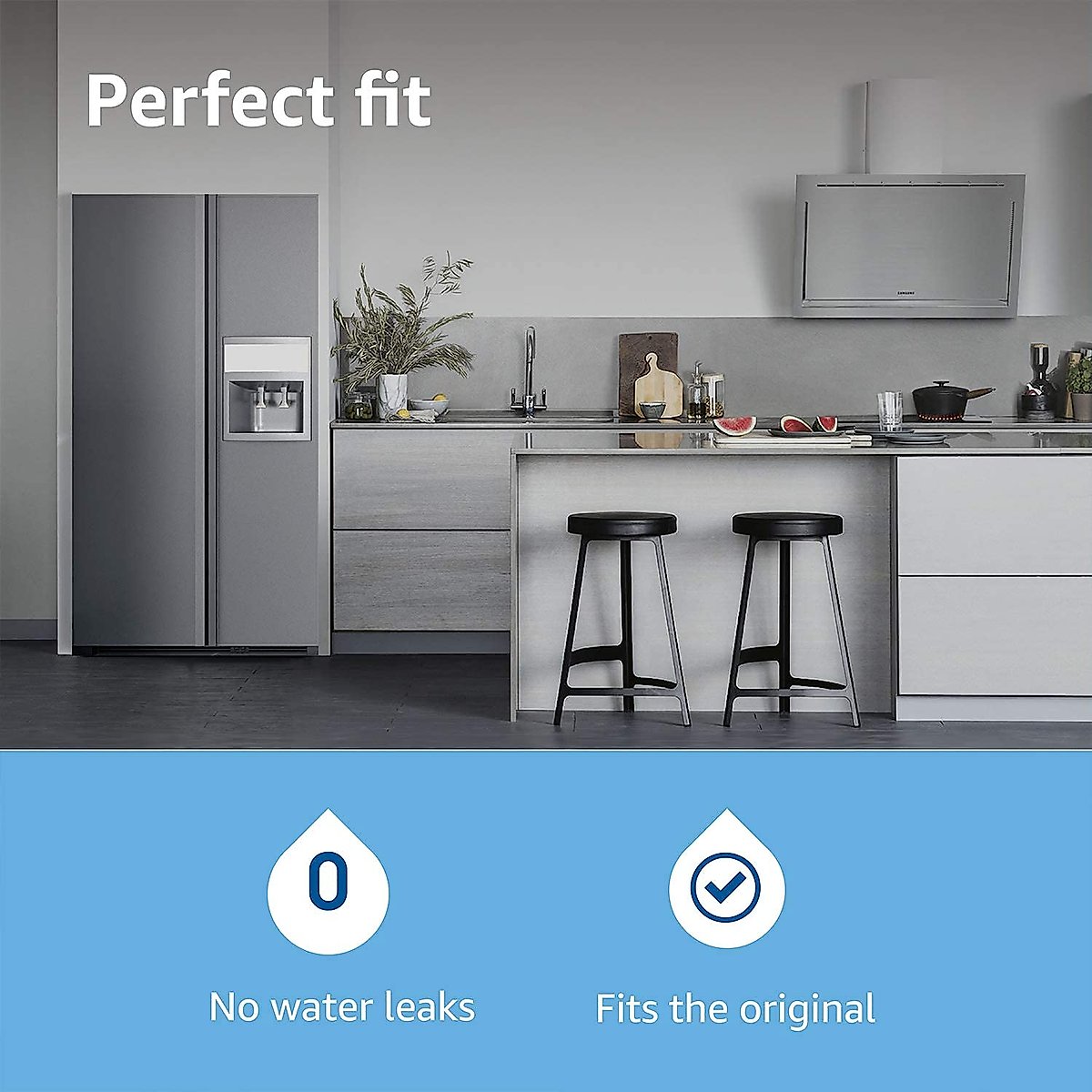 Waterdrop 3US-AF01 Undersink Water Filter, Replacement for Filtrete® 3US-AF01, 3US-AS01, Aqua-Pure AP Easy C-CS-FF, WHCF-SRC, WHCF-SUFC, WHCF-SUF, NSF/ANSI 42 Certified, Pack of 1