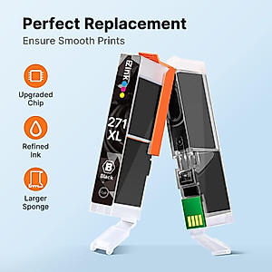 E-Z Ink (TM Compatible Ink Cartridge Replacement for Canon PGI-270XL CLI-271XL PGI 270 use with TS9020 TS8020 MG7720 Printer (1 Large Black, 1 Small Black, 1 Cyan, 1 Magenta, 1 Yellow, 1 Gray) 6 Pack