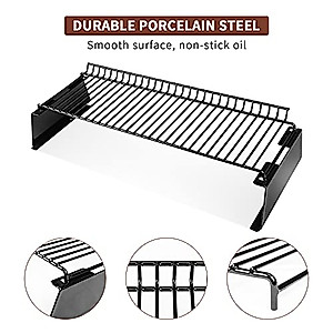 QuliMetal BAC351 Grill Rack for All Traeger Lil' Tex and Pro 22 Series Grills, Traeger Eastwood 22, Traeger Century 22 Series Warming Rack Replacement Part
