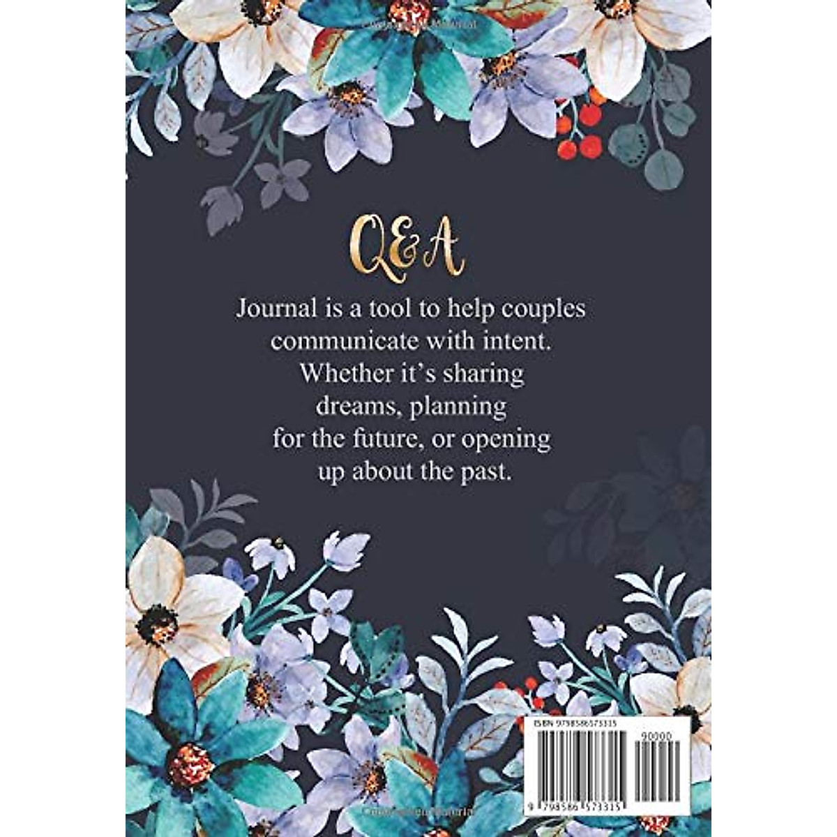 Q&A of the day for couples journal 365 questions: 52-Week Q&A journal to Complete Together, Connect, Your Relationship Daily Reflections for Couples