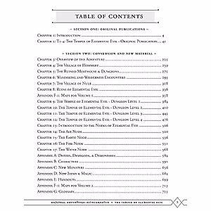 Goodman Games: Original Adventures Reincarnated #6: The Temple of Elemental Evil, Fully Playable Mega-Dungeon and Mini-Campaign