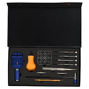 Ewatchparts DELUXE 12 WATCH STRAP OR LEATHER RUBBER BAND CHANGING TOOL KIT COMPATIBLE WITH IWC PILOT