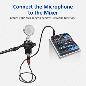 DREMAKE Audio XLR Female to 1/4 TRS Cable 40FT, Female XLR to 1/4 Cable, Jack 6.35mm 1/4 to XLR Female, 1/4 Inch to 3-Pin XLR Female Microphone Cable for Live & Stage Mixer Amplifier XLR Female to TRS