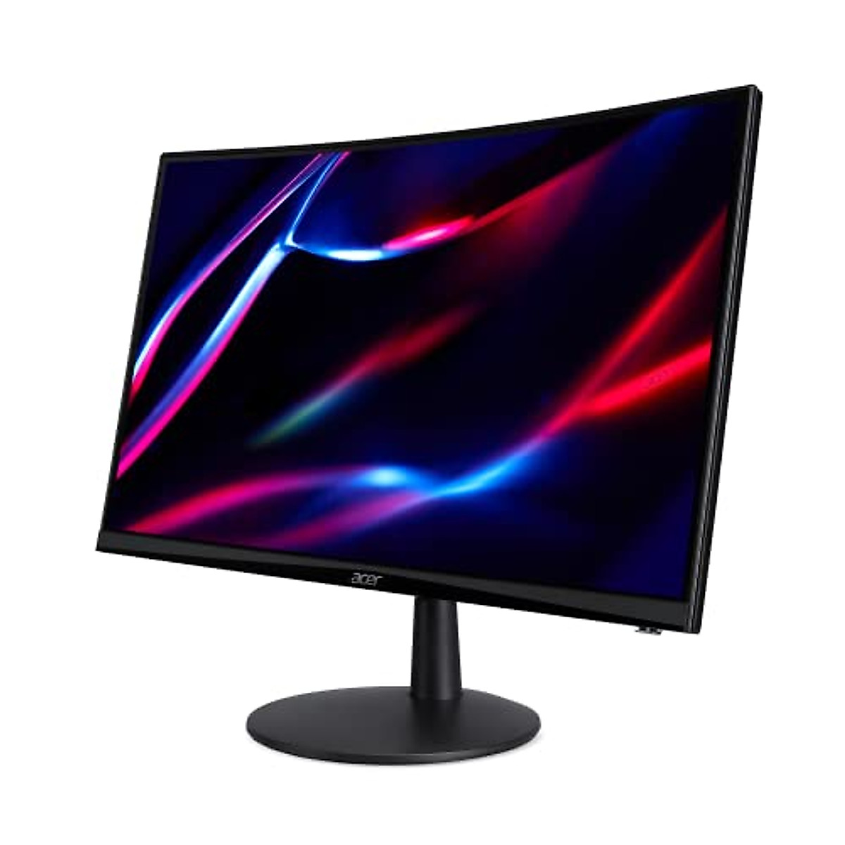 Acer Nitro ED240Q Sbiip 23.6" Full HD 1920 x 1080 VA 1500R Curved Gaming Monitor | AMD FreeSync Premium | 165Hz Refresh Rate | 1ms (VRB) | ZeroFrame Design | 1 x Display Port 1.4 & 2 x HDMI 2.0 Ports
