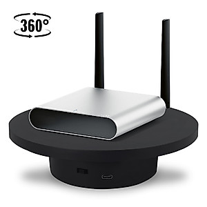 ComXim Electric Turntable for Painting (18cm Black)