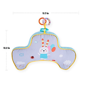 Infants Tummy Time Pillow, Tummy Time Pillow for Babies, Montessori Sensory Crawling Toy for Newborn Tummy Time Toys 0-6 Months, Ergonomic Design for Easier Parenting development, Support Pillow Toys