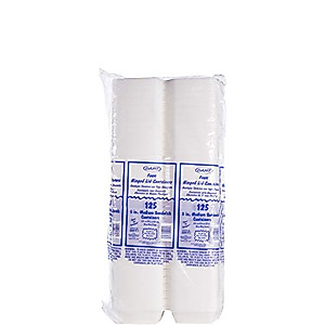 Dart 50HT1 5 in Med Sandwich Foam Hinged Container (Case of 500)