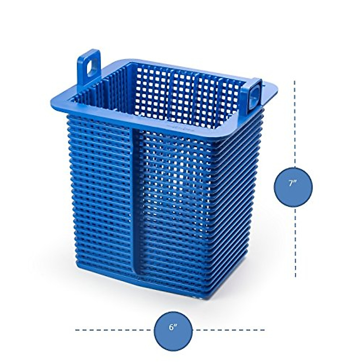Aquatix Pro Hayward Pump Basket (SPX1600M) Professional Grade Compatible Replacement Strainer Basket with Handles for Hayward Super Pumps, Heavy Duty, Durable, 6" x 5.5" Approx, 1 Year Warranty (1)