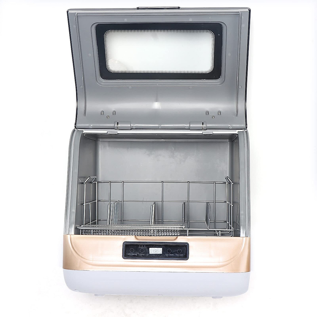 CNCEST Desktop Dishwasher, Portable Countertop Dishwasher, 5l Large Capacity 4 Kinds Of Washing Programs And Air Dry Dishwasher, Suitable For Apartment, Dormitory And Rv Use.