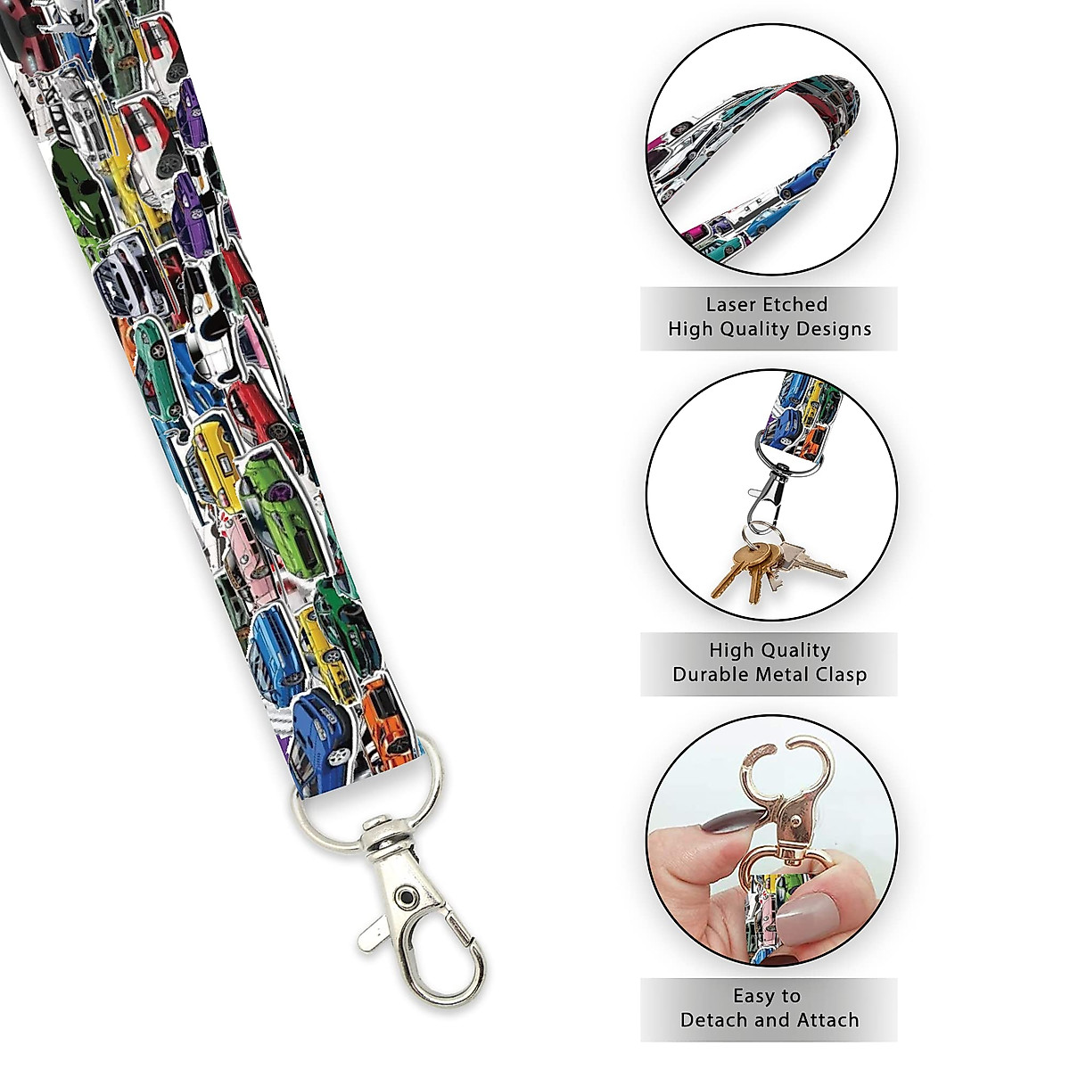 JDM Sports Cars Racing Drifting Japan Import Lanyard