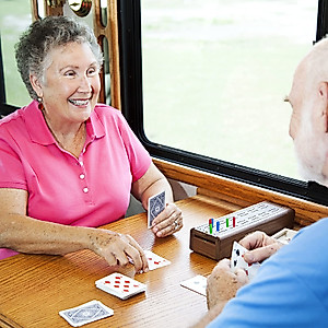 48 Pieces Plastic Cribbage Pegs 3 Colors Game Pegs Traditional Plastic Pegs Tapered Board Pegs Replacement Standard Pegs for Cribbage Traditional Board Game