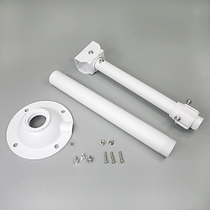 compcctv CCTV Security Camera Mount Bracket, Telescopic Adjustable Universal Camera Wall Mounting Bracket for CCTV Security Camera, I Type