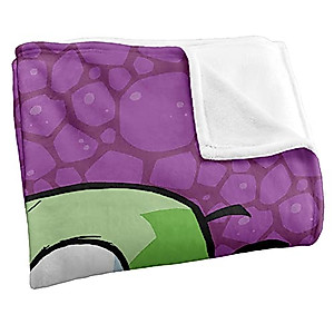 Invader Zim Blanket, 36"x58" Pig Riding Silky Touch Super Soft Throw Blanket