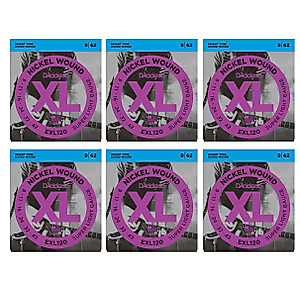 D'Addario EXL120 Super Light Electric Guitar Strings - 6 pack