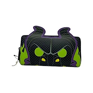 Loungefly Pop Disney Maleficent Dragon Cosplay Ziparound Wallet