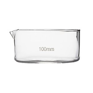Labnique Borosilicate Glass Crystallizing Dish with Spout, Evaporation Dish (100mm), 300 ml Capacity