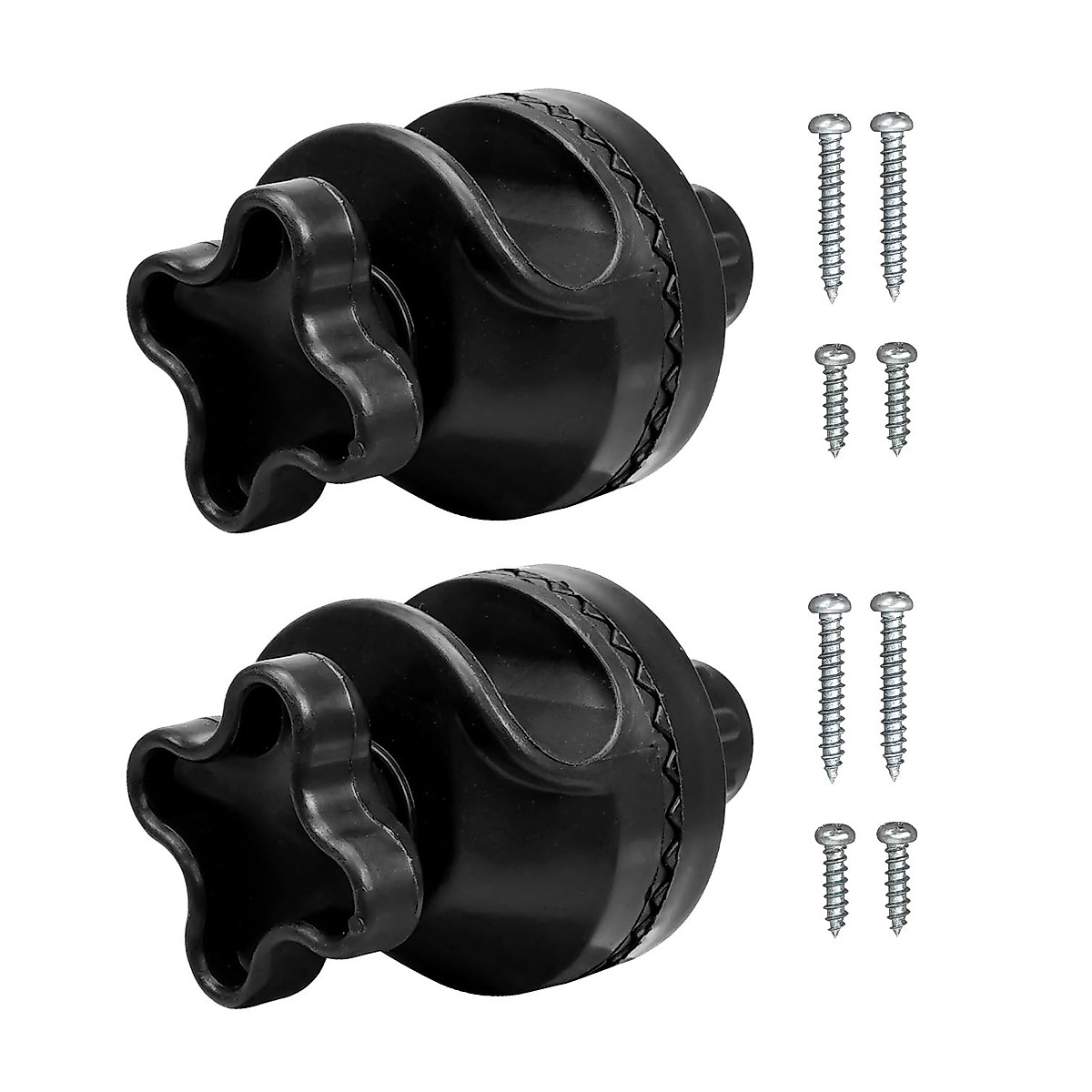 2 Pcs Garden Swing Plastic Fittings, Swing Frame Plastic Fitting Match Diameter 2.2cm Swing Chair Frame Interface