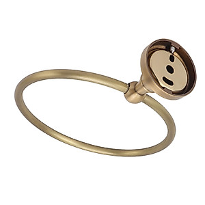 Fafeicy Towel for Bathroom, Kitchen Bath Towel Holder, Round Wall Mounted Hand Shower Towel Holder Rack for Bathroom (960830)