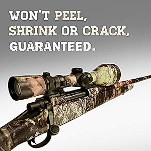 Mossy Oak Graphics - 14004-S-BL Camouflage Scope Skin Wrap - Easy to Install Military Grade Cast Vinyl Material with Matte Finish - Most Scopes up to 50mm Diameter