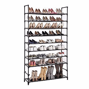 Shoe Rack 10 Tiers Shoe Organizer Shelf Shoe Cabinet Saving Space Entryway Shoe Rack Storage Holder Home Dorm Shoe Rack Shoe Storage Cabinet