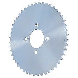 Go Kart Sprocket, 48 Tooth for #40/41/420 Chain, Sprocket for Go Carts & Mini Bikes