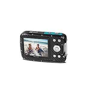 Minolta MN30WP 21 MP / 1080P HD Waterproof Digital Camera (Teal)