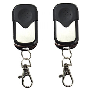 Wireless RF Remote Controller Copy 4 Buttons With Keychain for Electric Gate Garage Door Key Switch Controller