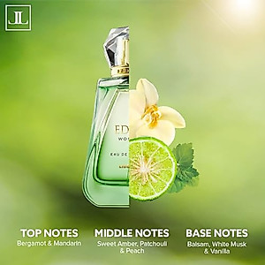 Liberty Perfumes for Women, 3.4 Oz Eden Perfume Long-Lasting Eau de Parfum Luxury Fresh Fragrance for Women, Perfume Spray